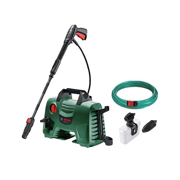 新品未開封品ブランド Bosch電源 電源コード式色 2)高圧洗浄機 1300W商品の重量 3.8 キログラムホースの長さ 3 メートル商品の寸法 15長さ x 15幅 x 15高さ cmバリオジェットノズルは噴射角度を付け替えなしで調整可...
