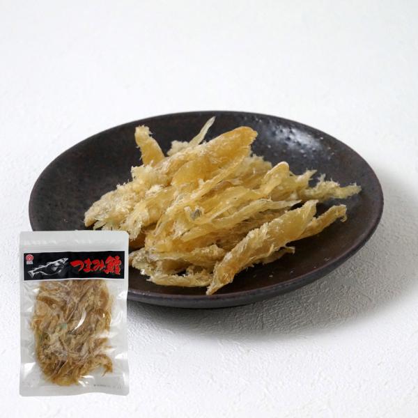 助宗鱈をほんのり甘めに味付けし、やわらかく仕上げた「つまみ鱈」。やさしい甘みとちょうどいい塩加減が絶妙で、噛むほどにタラの旨みが広がる、食べやすい定番のタラ珍味です。やわらかい食感なので、そのままつまむだけで満足感があり、お酒のおつまみとし...