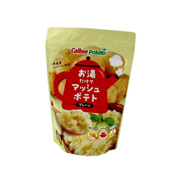 じゃがいも5個分相当！！！お湯だけで簡単マッシュポテト！お湯や牛乳を加えるだけで、簡単にマッシュポテトができます。コロッケやお肉料理の付け合わせはもちろん、お好みの味付けでさまざまなお料理に！■内容量：150g■原材料：じゃがいも（北海道産...
