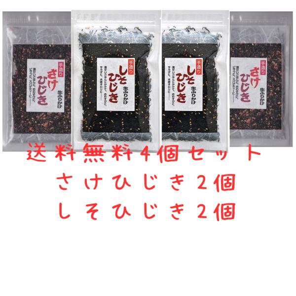 人気のしそひじきとさけひじきのセット！！！さけ・しそ・ひじき・ごまの風味が食欲をかきたてます※こちらの商品はポスト投函にてお送りします。ご飯と相性バツグンの”さけひじき”です！！
