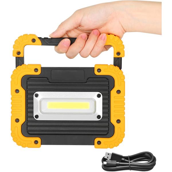 材質 Nylon+TPR光源 2 COB LED点灯モード ダブルライト/スポットライト/フラッドライト使用電池 3.7V 5000mAH（内蔵する単電池1個当たりの体積エネルギー密度が18.5Wh/L、400Wh/L未満のため、電気用品安...