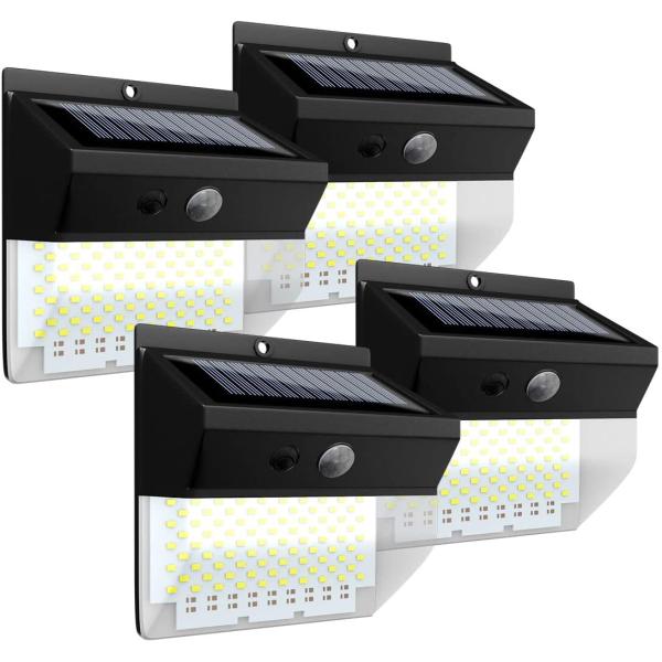 ソーラーパネル 5.5V、0.55Wバッテリー 3.7V 1800mAh（内蔵する単電池1個当たりの体積エネルギー密度が6.6Wh/L、400Wh/L未満のため、電気用品安全法の規制対象外となっております。）LEDチップ数 172粒/個セン...