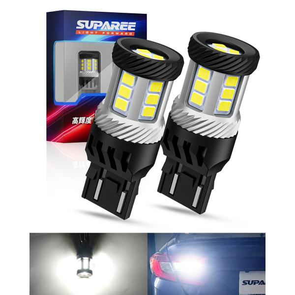 対応ソケット T20 LED バックランプ バックライト 後退灯 (シングル ダブル 兼用)入力電圧 DC10-18V(注意:24V以上の大型トラックに対応できません)消費電力 5.5W（合計11W）発光タイプ ホワイト色温度 6500K適...