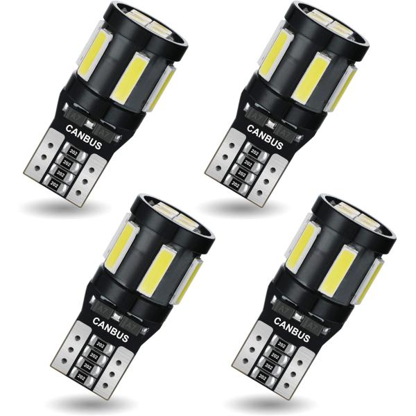 適合バルブ T10/Ｗ5Ｗ電圧 DC12V消費電力 2W（１個分）色温度 6000K ホワイト