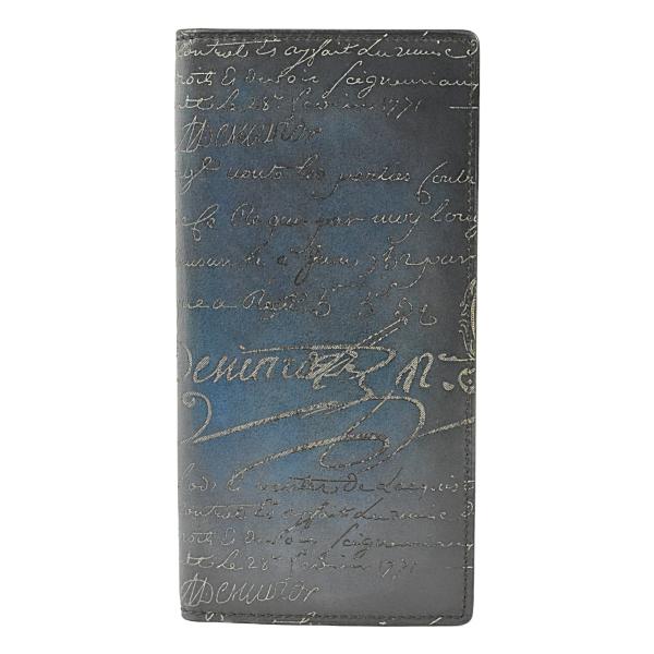 ベルルッティのスクリット カリグラフィサンタル レザー 小銭入れ付き長財布です。こちらの商品は一般的な使用感はございますが特に目立つ様な大きなダメージの無い比較的綺麗なお品です。外観はスレ、薄傷、角スレがございます。内観はスレ、スレ傷、カー...