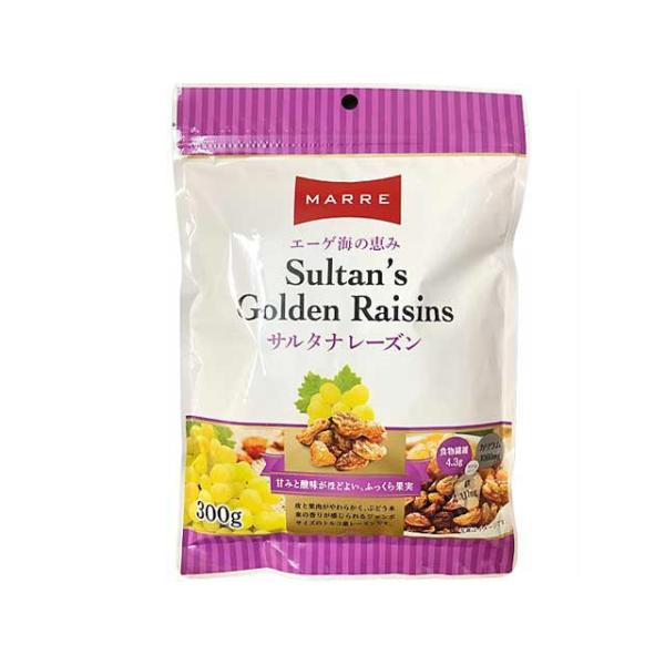 3,980円以上で全国送料無料　マルレ　サルタナレーズン　３００ｇ【輸入食品】　