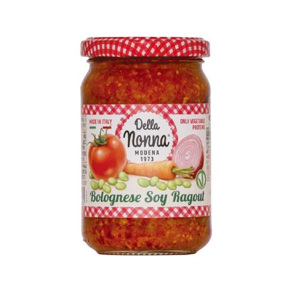 デラ　ノンナ　パスタソース　大豆ミートのボロネーゼ　 輸入食品　
