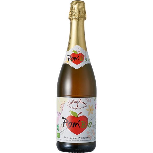 スパークリング　ヴァルドランス　ポムビオ（ノンアルコール　シードル）　７５０ｍｌ 輸入食品　