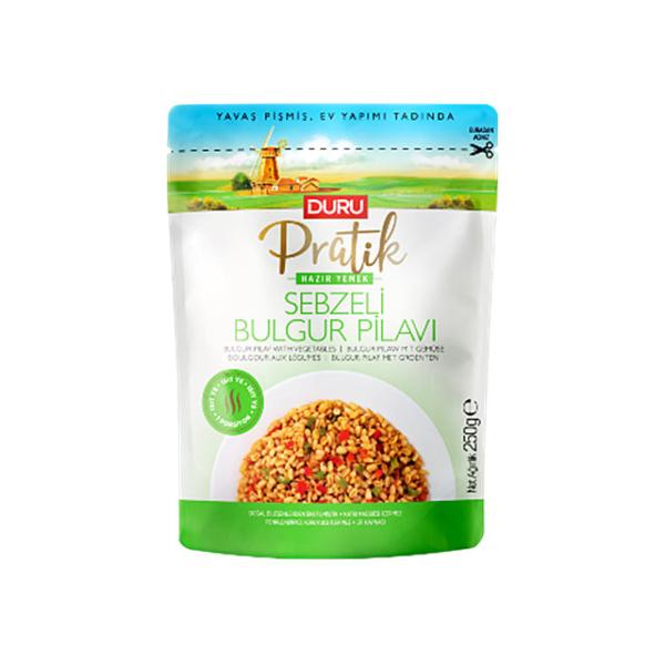 ＤＵＲＵ　野菜入りブルグルピラフ 　輸入食品　