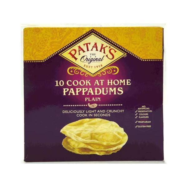 パタックス　パパダム　プレーン　輸入食品　