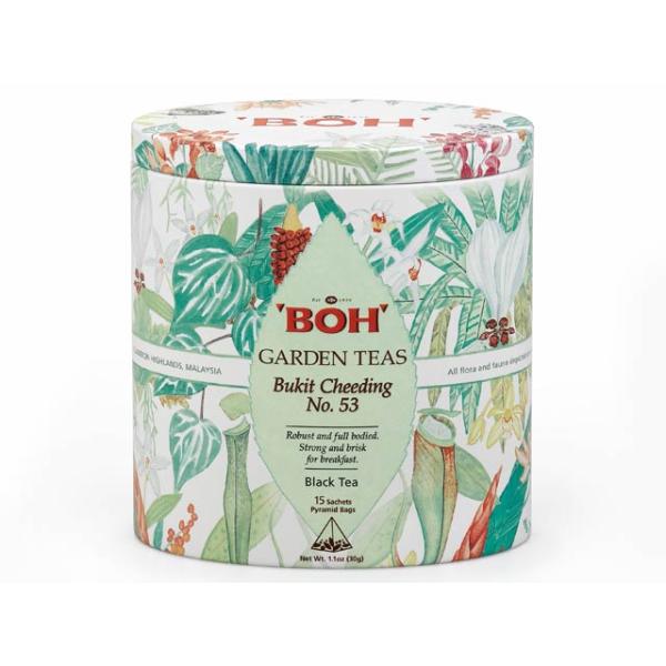 3,980円以上で全国送料無料　ＢＯＨ　ガーデンティー　ブーケチーディング　５３番　１５ＴＢ　缶入り　ボー　輸入食品　