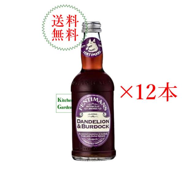 フェンティマンス　ダンデライオン＆バードック　１２本セット　輸入食品