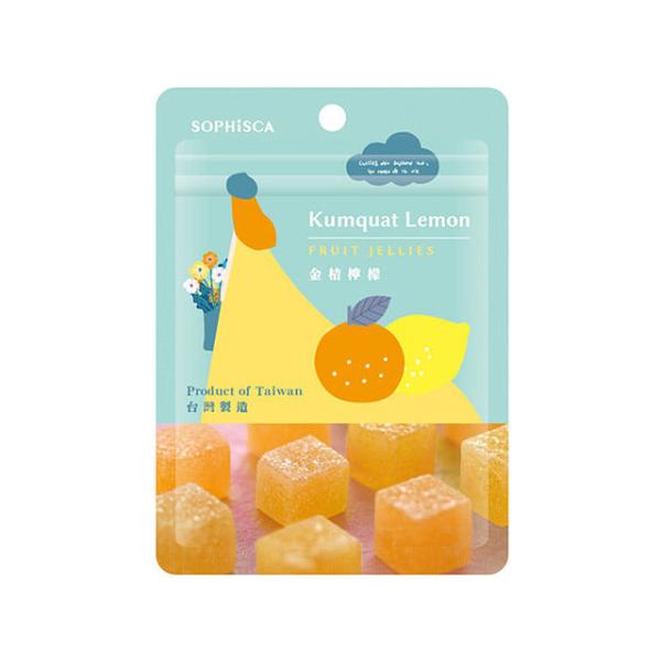 ソフィスカ　フルーツゼリー　金柑レモン　輸入食品