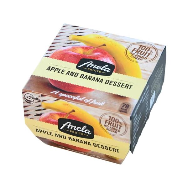 アネラフルーツ　アップル＆バナナ　デザートピューレ　輸入食品