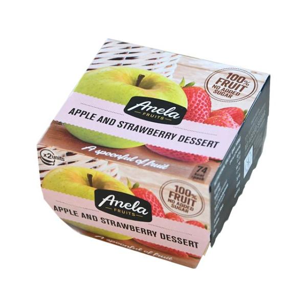 アネラフルーツ　アップル＆ストロベリー　デザートピューレ　輸入食品