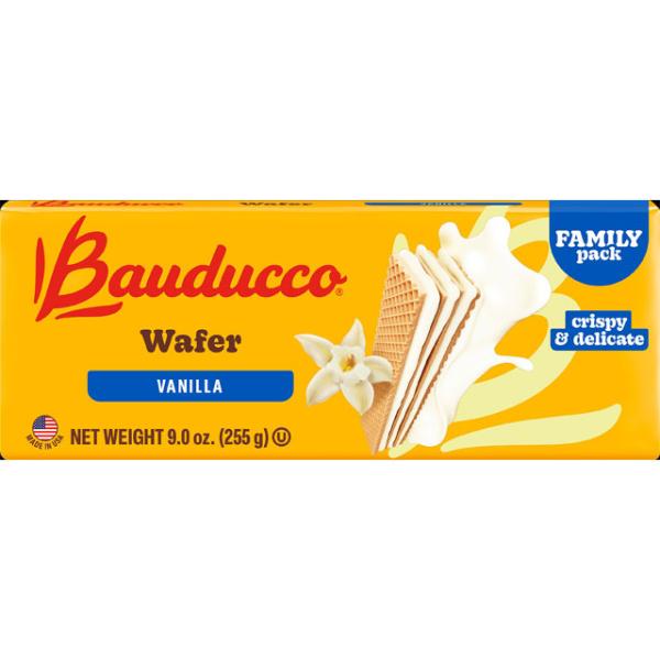 3,980円以上で全国送料無料　バウドゥッコ　ウェハース　バニラ　輸入食品