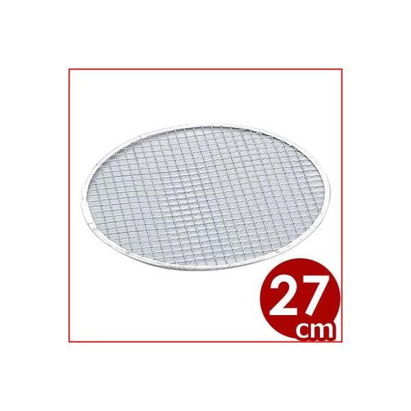 サイズ：直径270mm枠：ブリキ板、網：鉄亜鉛線目開き：11mm目018067002