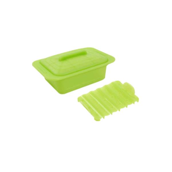 幅広い料理に対応できるシリコンスチーマーの新作は使い勝手の良い、手軽なスモールサイズです。お好みの食材を入れてレンジで加熱するだけ。かんたん、おいしい、ヘルシークッキング♪Step1：食材を入れるStep2：レンジで加熱Step3：できあが...