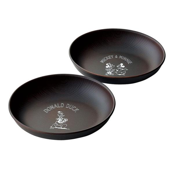 【仕様】樹脂プレート（W25×D18.5×H4cm）×2化粧箱[26×19×5.5cm]　重量：0.5kg材質：合成樹脂　日本製＊電子レンジ・食器洗浄機対応＊割れにくい・軽量・重なりがいい樹脂製食器