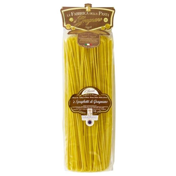 LA FABBRICA DELLA PASTA Spaghetti Di Gragnanoラ・ファッブリカ・デッラ・パスタ社はパスタ発祥の地グラニャーノで3世代に渡り家族経営でパスタを作り続けているメーカーです。家族経営のため少量しか生産で...