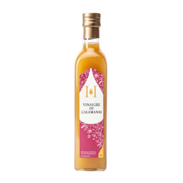 HUILERIE BEAUJOLAISE VINAIGRE DE CALAMANSIカラマンシーと呼ばれる南国のレモンを発酵させた酢に、オードヴィー(ブランデー)、メキシコの砂糖、レモン濃縮果汁を合わせています。 ノワゼットやアルガン・オイ...