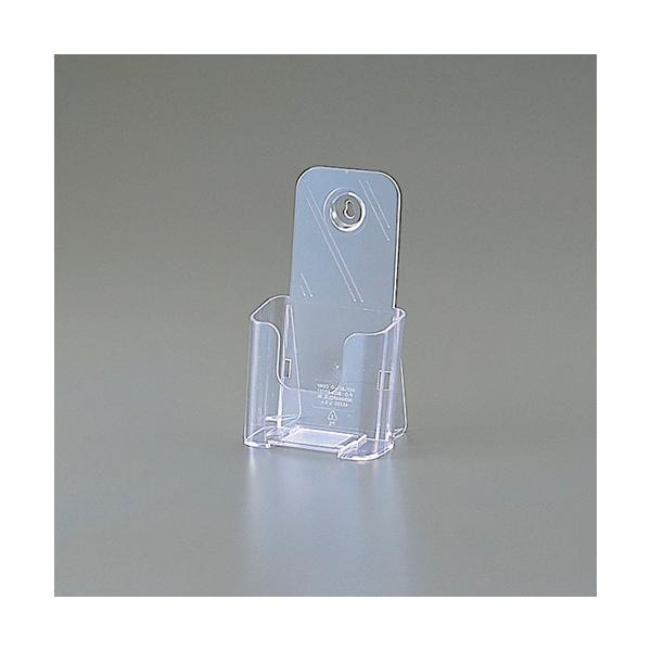 規格:A4判3つ折1段外寸:幅111×奥83×高197mmポケット内寸:幅105×奥40mm重量:100g材質:PS