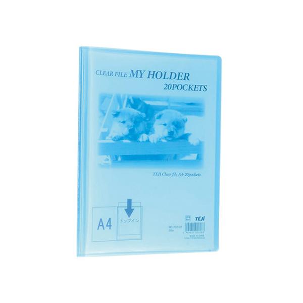 PP表紙ポケット数:20ポケット外寸:縦310×横230mm背幅:10mmポケット厚:0.04mm材質:表紙/ポケット=再生PP(エンボス加工,ダブルシール加工)中紙なし