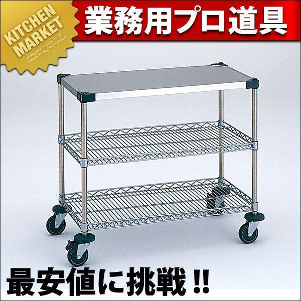 【業務用厨房機器のキッチンマーケット】サイドアップエレクター・カート ワーキングカート2型 NWT2CU-S規格 : [NWT2CU-S]外寸 縦 横 高さ  : 461×1213×H815mm材質 : 棚板:スチールワイヤー・クロームメッ...