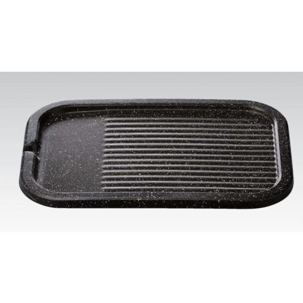 39cm KOREA サムギョプサルプレート （小） ■サイズ：390×305×35mm      ■材質：アルミニウム      ■ギョプサルプレート は余分な油を落とすため斜めになっています。      ■品切れの場合がありますので  ...