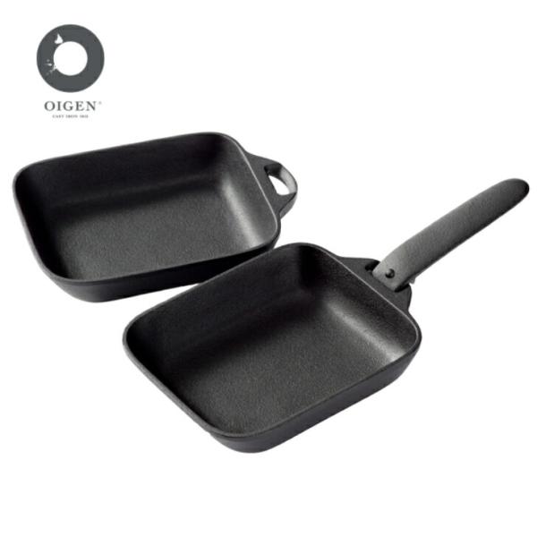 盛栄堂　ちょこっと鍋2個セット　Oigen　F-348 南部鉄器　バーベキュー　鉄板焼き　アウトドア　キャンプ
