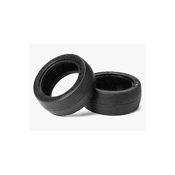 スーパースリックとレーシングスリックタイヤとの中間のグリップ特性を持たせました。スライド時のコントロール性やオイル路面などで特に性能を発揮します。  (ITEM 53224) ★26mm幅ナローサイズ2本セット 【適応車種・パーツ】 SP6...