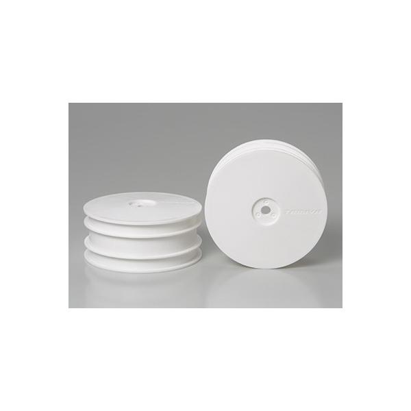 カーペットやアスファルトなどハイグリップ路面で効果的なABS製ホイールです。キット標準ホイールに比べて強度が高く、ホイールハブやピンとの接合部の耐久性に優れているのも特徴です。主にTRF201、TRF211、DN-01、DB01、DB02、...