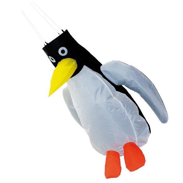 ペンギンのWINDSACKですKITEラインの中間に取付けたり竿の先に取り付けたりして空中を飛ばします