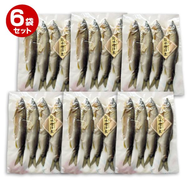 内臓を取り除き、天日干しした後、腹部に自社特製の味噌を入れて仕上げています。フライパン・ホットプレ−ト等で、油をひかずにそのまま焼いて召し上がりください。焦げ目がつく程度に焼けば、好きな方は頭から全部食べられます。ご飯のお供に、又お酒のおつ...