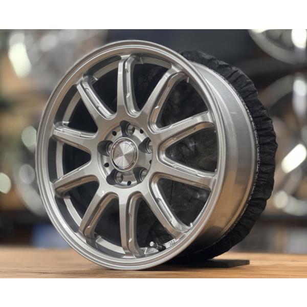 ※数量限定特価品です。　タイミング悪く欠品した場合は自動キャンセルさせて頂きますのでご了承ください。◆メーカー　　　　：　インターミラノ◆ホイール　　　　：　ＡＺスポーツ　ＲＣ−１０◆カラー　　　　　：　ダークシルバー◆サイズ　　　　　：　...