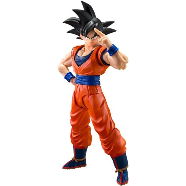 【発売日：2026年05月30日】『ドラゴンボールZ』よりセル編の衣装を身に着けた「孫悟空」を新たな造形でS.H.Figuarts化！プロポーションや髪の毛のボリューム、各表情など当時のアニメ作画などをイメージし細かな部分までこだわり立体化...