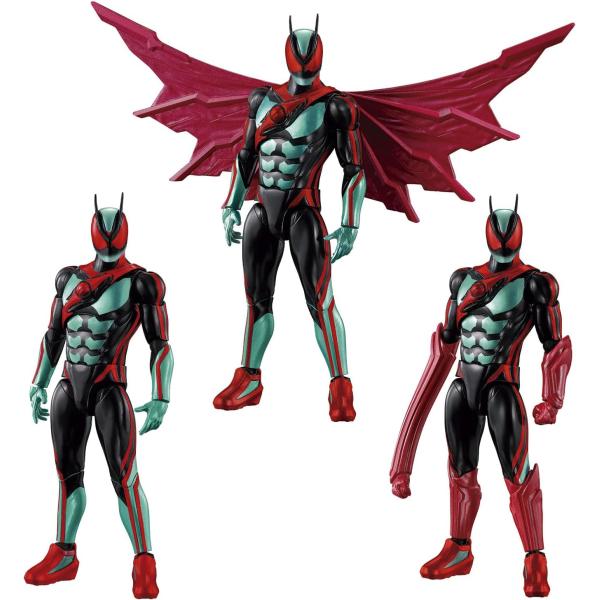 【発売日：2025年09月06日】「仮面ライダーアクションフィギュア」のリアルな造形・高い可動性能・遊びやすさと、伝統的なトイフィギュアらしいフォームチェンジ遊びを両立した派生シリーズ「仮面ライダーアクションフィギュア カプセムチェンジコレ...