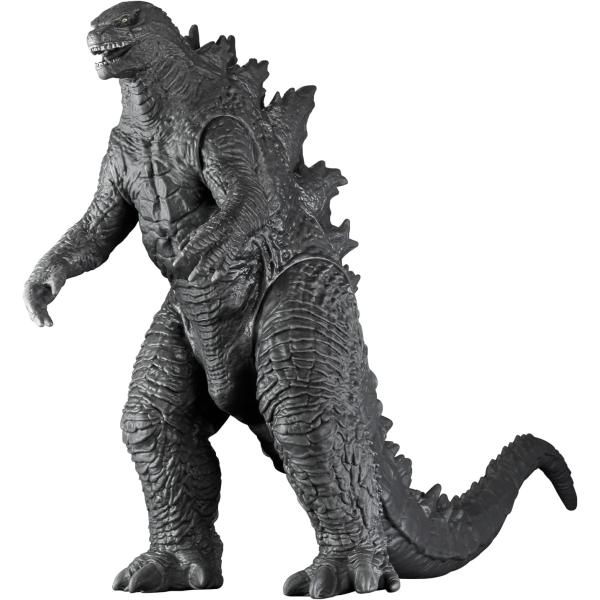 【発売日：2024年11月16日】『ゴジラｘコング 新たなる帝国』など、ハリウッド作品に登場する「ゴジラ(2019)」 の通常形態ver.がソフビフィギュア『ムービーモンスターシリーズ』に登場！全高：約165mm発売日：2024年11月16...