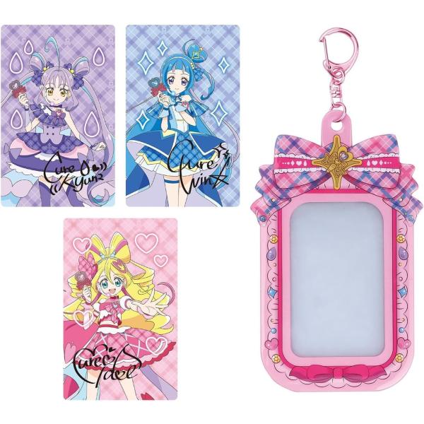 【発売日：2025年02月01日】『キミとアイドルプリキュア♪』より、「キミとおうえん♪プリキュアカード＆ケース」が登場！付属のカードが持ち歩けるカードケースとカードのセットです。アイドルプリキュアのサイン付き、両面カラーのオリジナルカード...