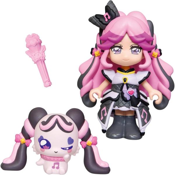 【発売日：2025年06月14日】『キミとアイドルプリキュア♪』より、プリコーデドールシリーズに「キュアキッス」が登場！付属小物のキラキラショーマイクタイムを手に持たせて遊ぶことができます。かわいいメロロンのフィギュアも付属します?【セット...