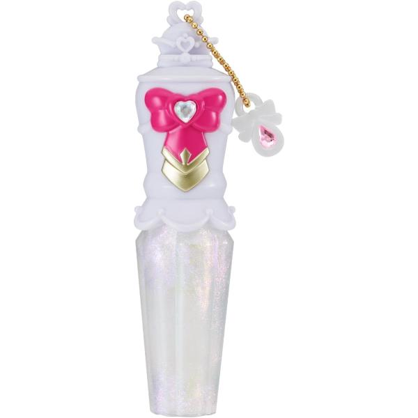 【発売日：2026年08月29日】アニメ本編に登場する探偵道具「プリキット」のリップグロスです。プリキュアのイヤリングをモチーフにしたチャーム付き。カラーはグリッターホワイトです。唇に塗布するとキラキラと輝きます。【セット内容】・リップグロ...