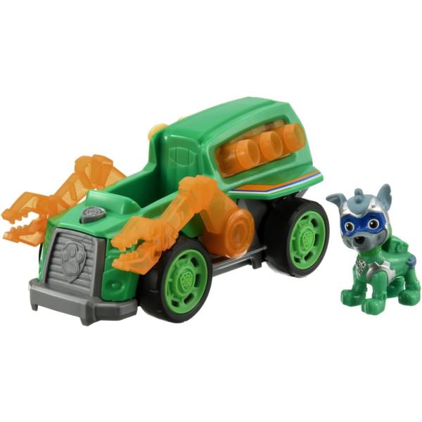 【発売日：2024年03月23日】どんなトラブルもパウっと解決！パウ・パトロール、出動！テレビアニメ「マイティ・パウ・パトロール」シリーズで活躍するロッキーのマイティクルーザーが登場！(1)ボタンを押すとライト＆サウンドが楽しめる！(2)ロ...