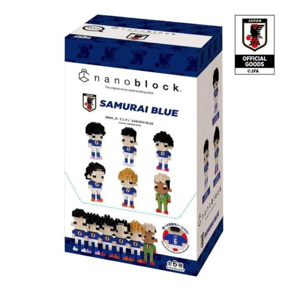 【発売日：2026年05月23日】サムライブルーの選手たちがミニナノに新登場！■「ミニナノ」はブラインドパッケージで展開するちっちゃくてカワイイ、ナノブロックのミニコレクタブルライン。■2025年9月キリンチャレンジカップ2025招集メンバ...