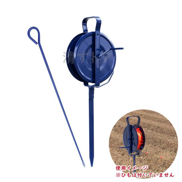 田引き車 大 田植え綱巻取り機 田植え車 田引車