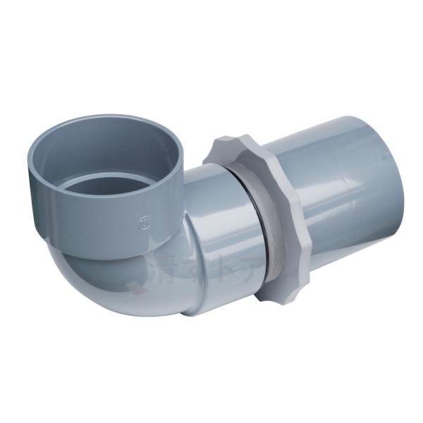 ネジ式エルボ栓 KMWA型 ほ場用の取水栓、排水口 国産