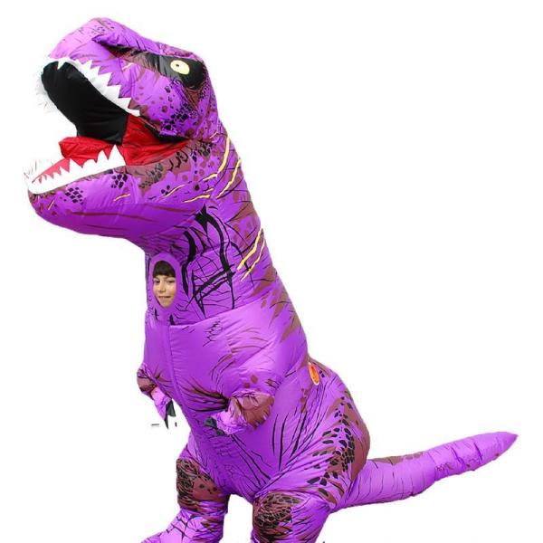 ティラノサウルス レース 恐竜コスプレ ハロウィン エアコス 恐竜着ぐるみ 怪獣 イベント コスプレ コスチューム空気充填 膨張式 パーティー クリスマス :shsp-291:キヨイライフ ...