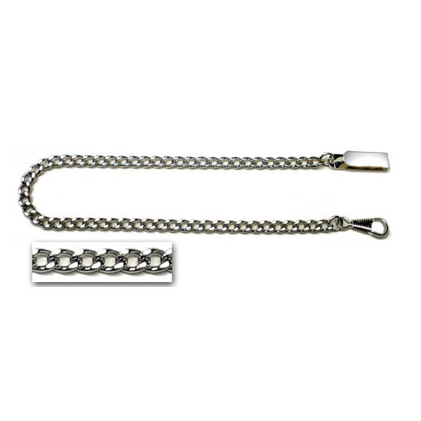 品名：懐中時計・提げ時計チェーン長さ：約36cm鎖幅：6.0mm鎖厚さ：3.0mm重さ：25g材質：合金/メッキ※郵便スマートレターによる発送です。郵便受けに配達されます。