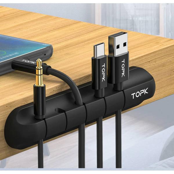 乱雑になりがちなケーブルをより効率的に整理する為に設計されています。5本までまとめて設置可能で、乱雑なケーブルをきちんと整理できます。ケーブルのバラつきや落下を防止します。ケーブルを通す穴は１本づつ独立しているので、ケーブルが散らからず、必...