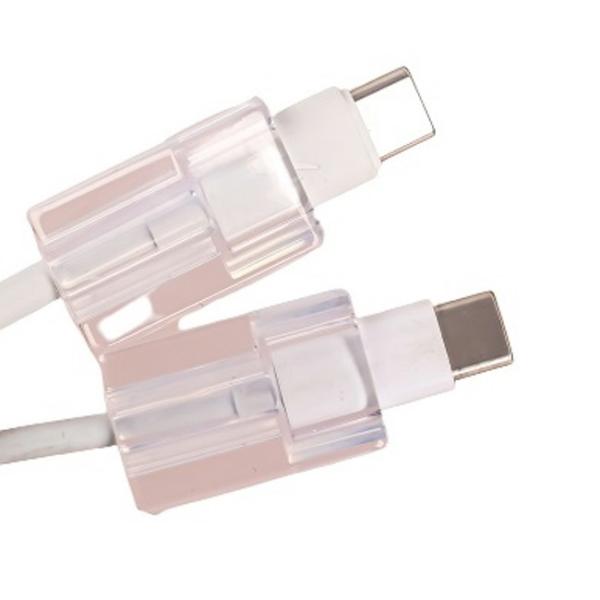 Apple純正品用ケーブル保護※この商品はApple商品ではありません。断線しやすい純正ケーブル保護ができるプロテクターです。LightningコネクタUSB-Cコネクタのケーブルに対応してます。ケーブルの長さは関係ありません。一番断線しや...