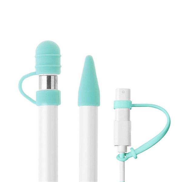 ●Apple Pencil用キャップ紛失防止/充電アダプタの紛失防止アダプタ●Apple Pencil用キャップカバーx1充電アダプターカバーx1ペン先カバーx1●材質：シリコン対応機種：iPad Pro使用 Apple Pencilカラー...